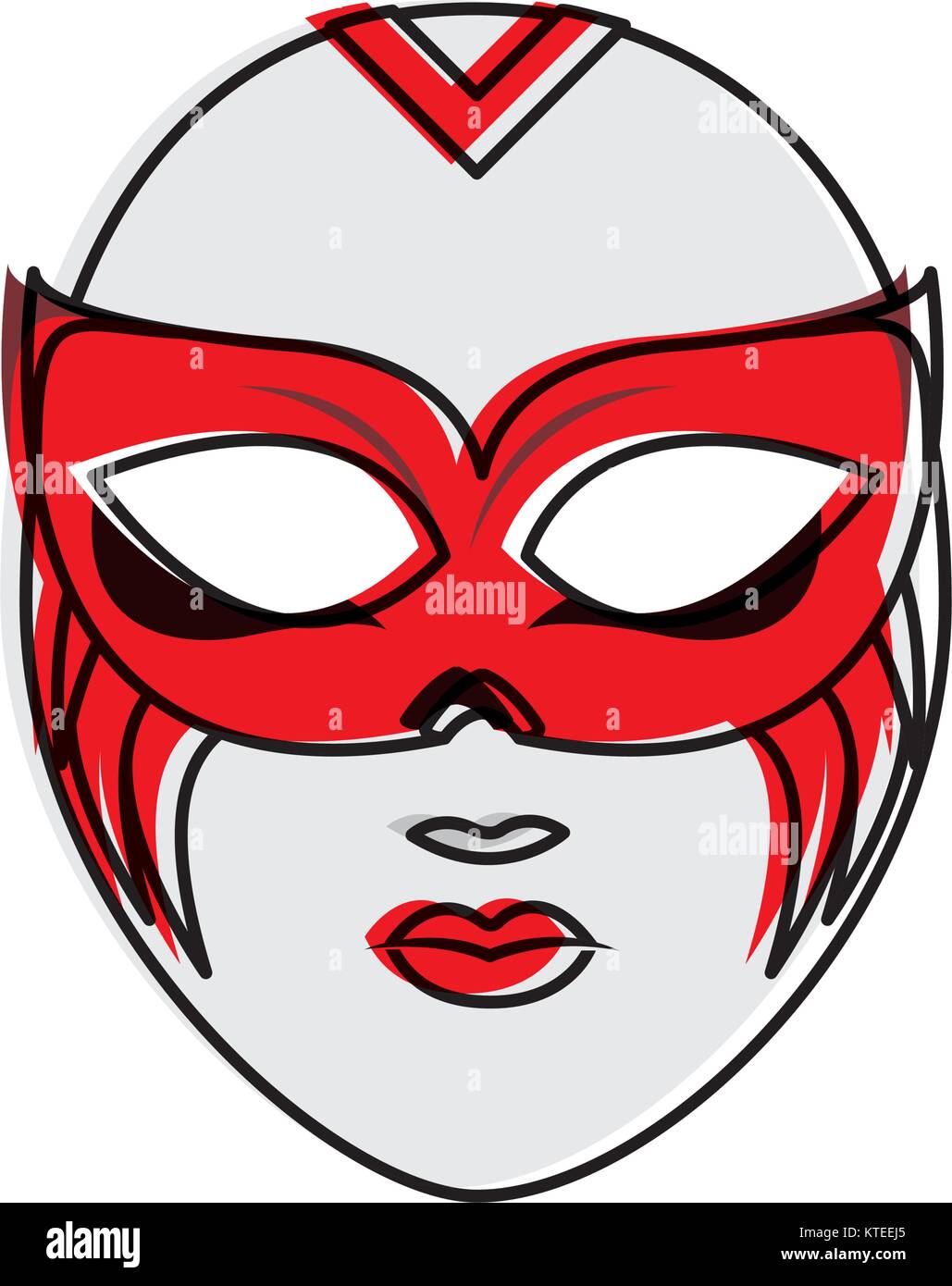 Isolated mask design Stock Vector Image & Art - Alamy