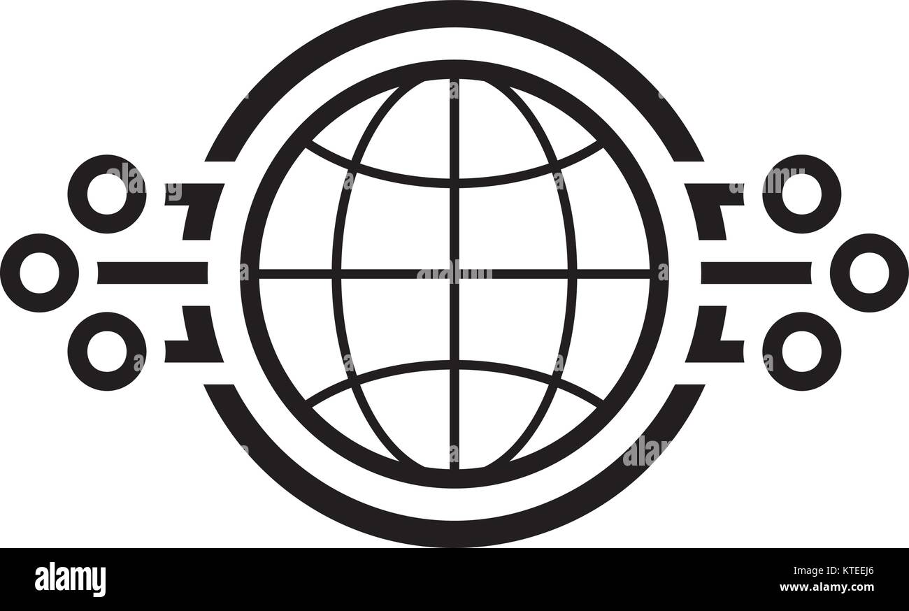 Global symbol Stock Vector Images - Alamy