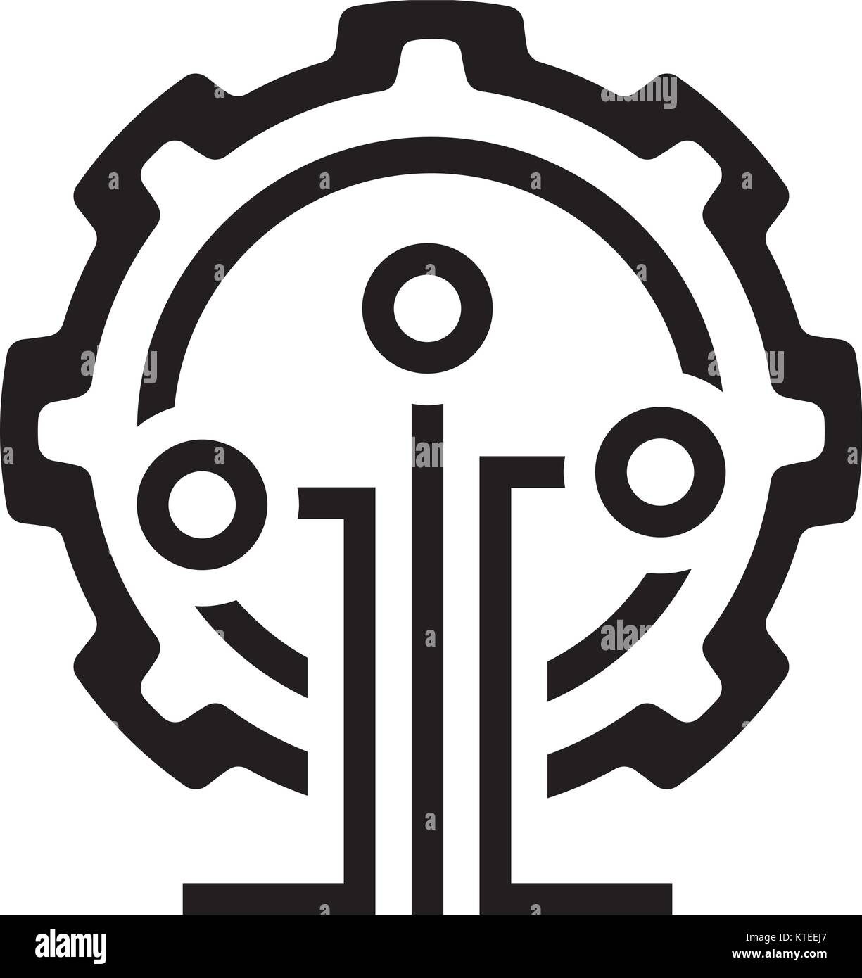 Mining Technology Icon Stock Vector Image & Art - Alamy