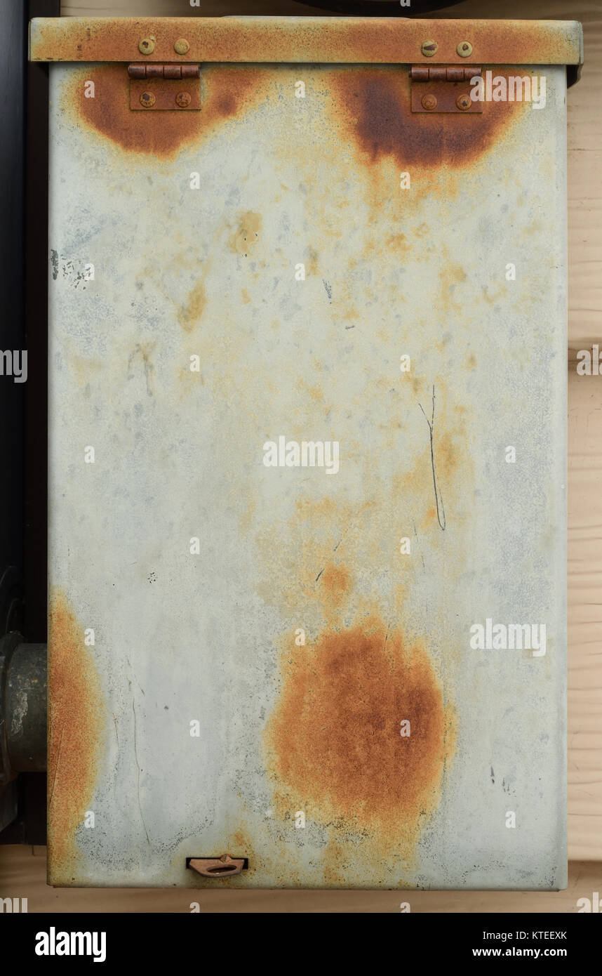 Metal Circuit Breaker Box Stock Photo - Alamy