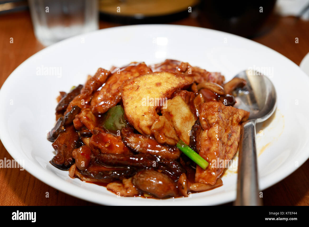 Stinky tofu - chinese food Stock Photo - Alamy