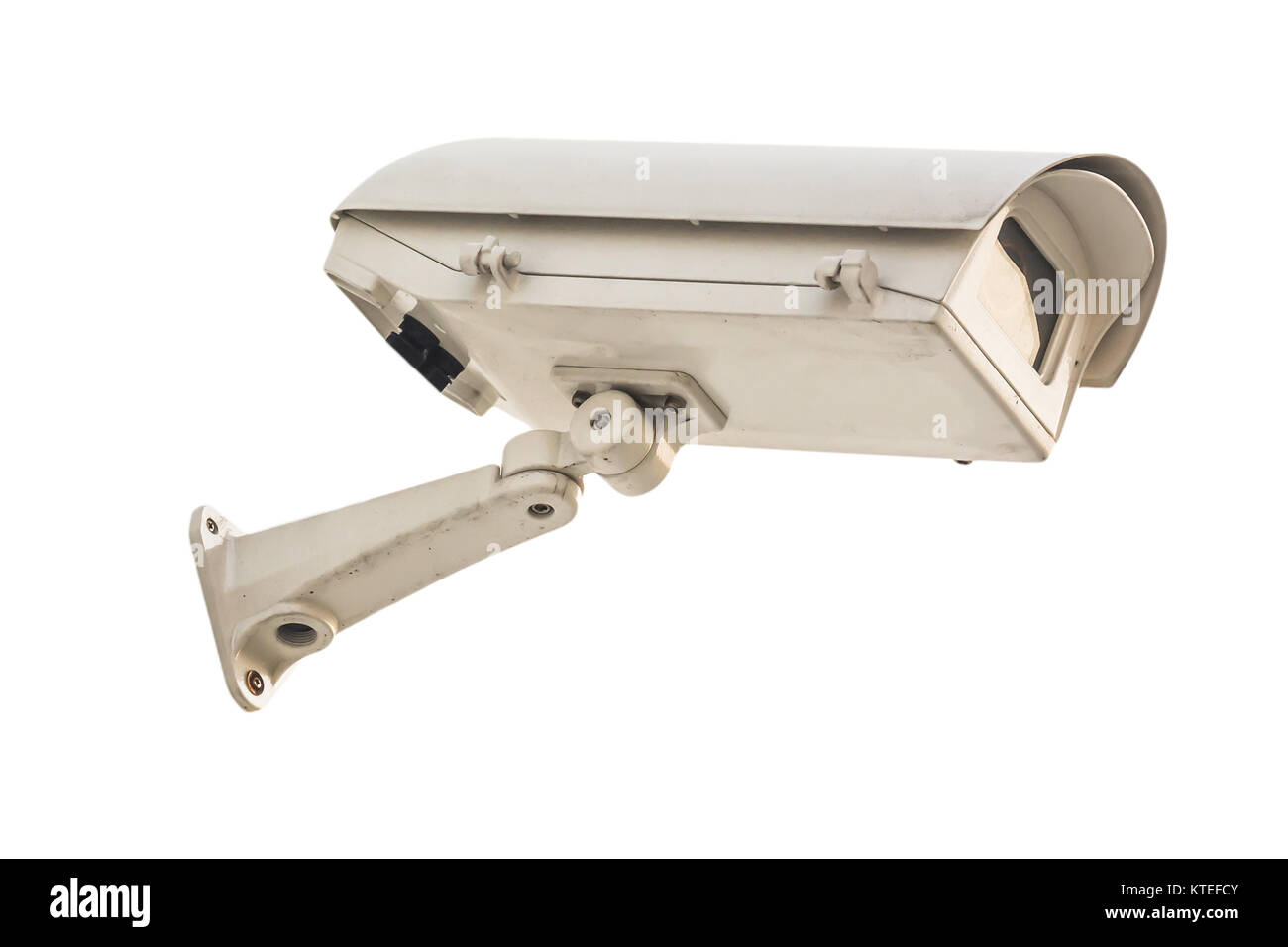 closed circuit camera on white background Stock Photo - Alamy