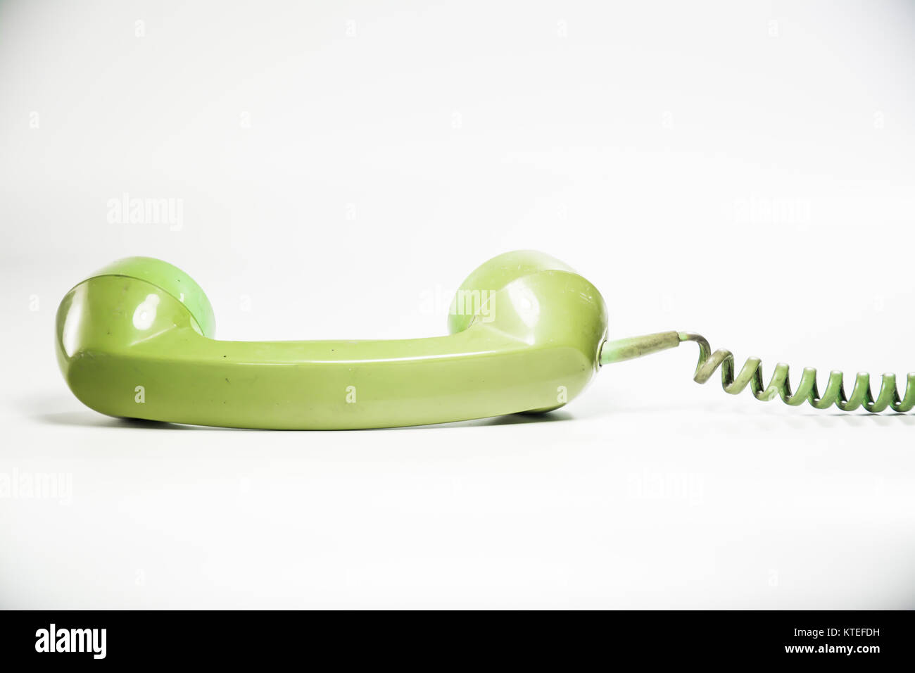 telephone on white background Stock Photo - Alamy