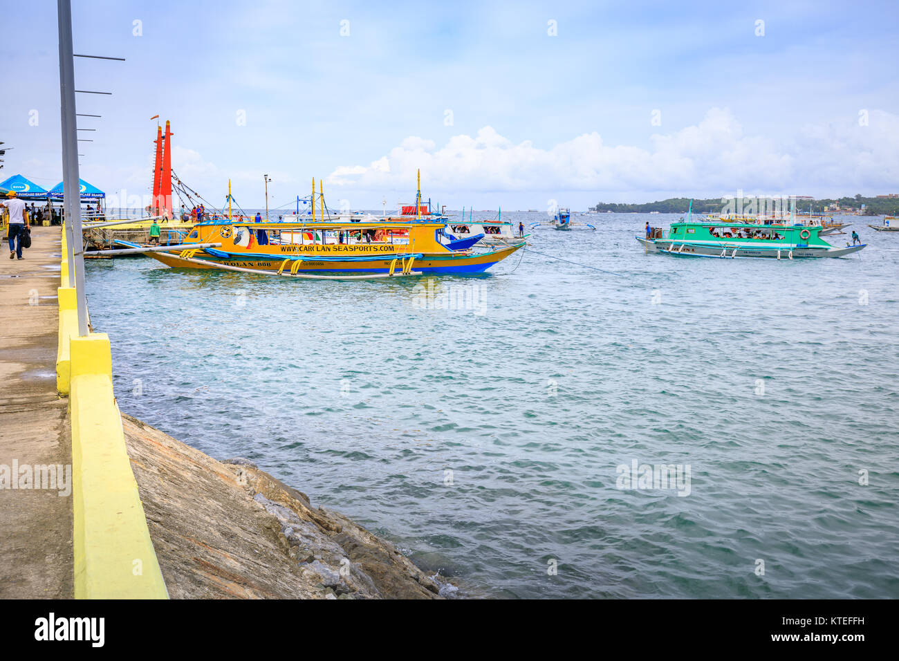 Philippines jetty port hi-res stock photography and images - Alamy