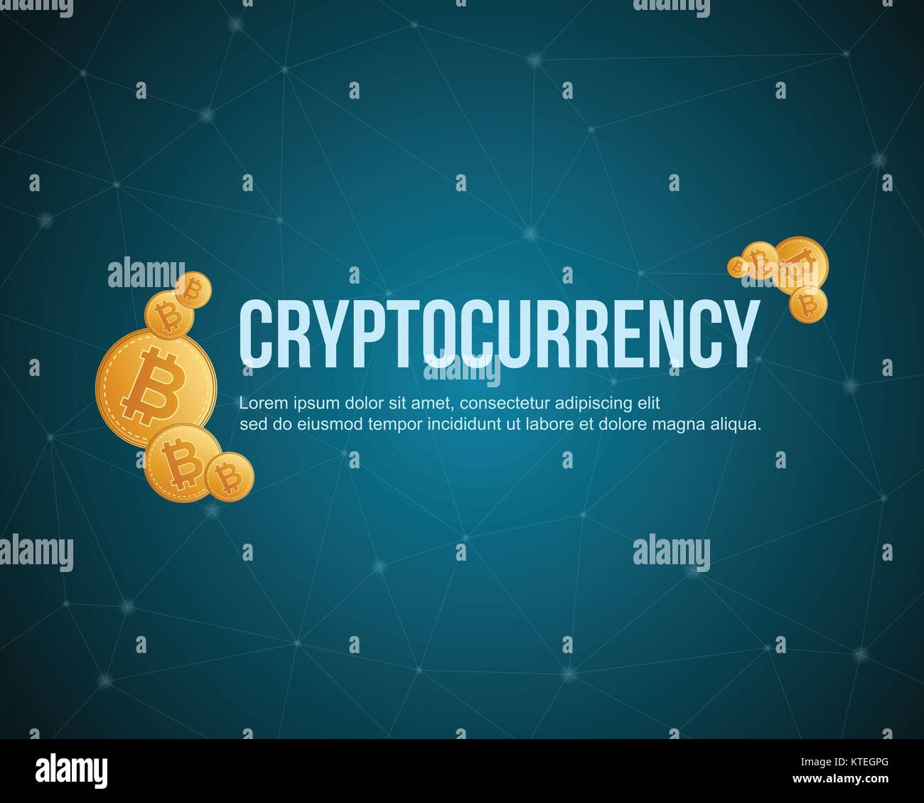 Bitcoin cryptocurrency style design collection Stock Vector Image & Art ...