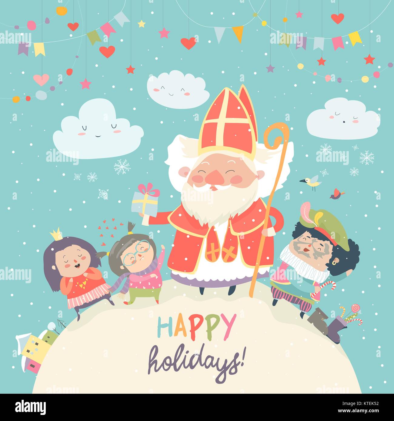 Happy saint nicholas holiday hi-res stock photography and images - Alamy