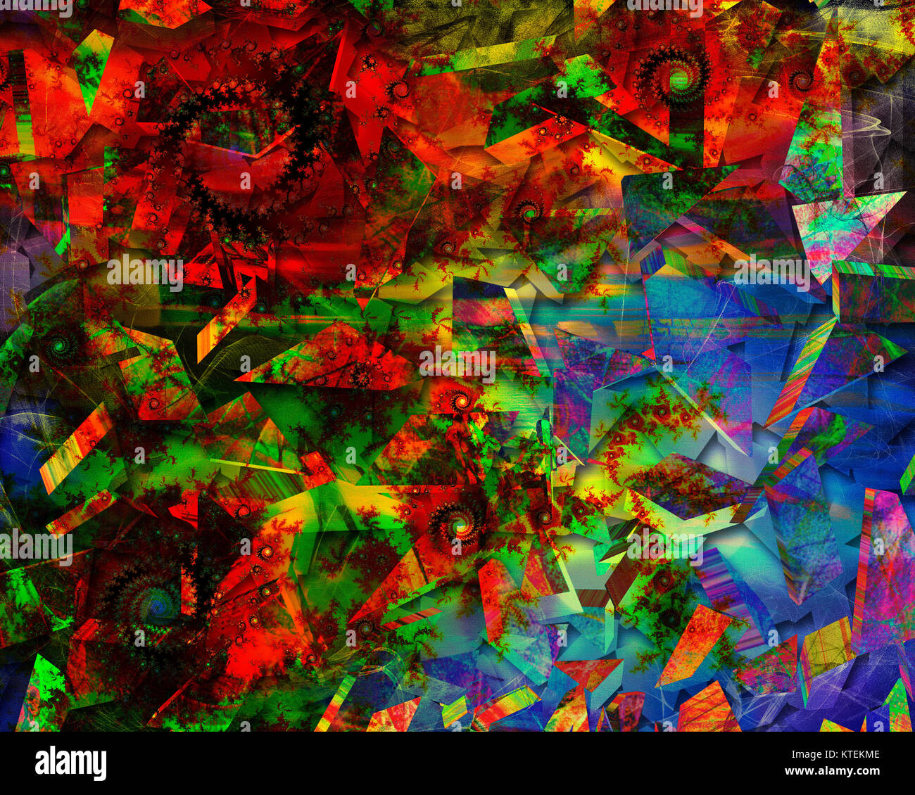 Abstract painting colourful hi-res stock photography and images - Alamy
