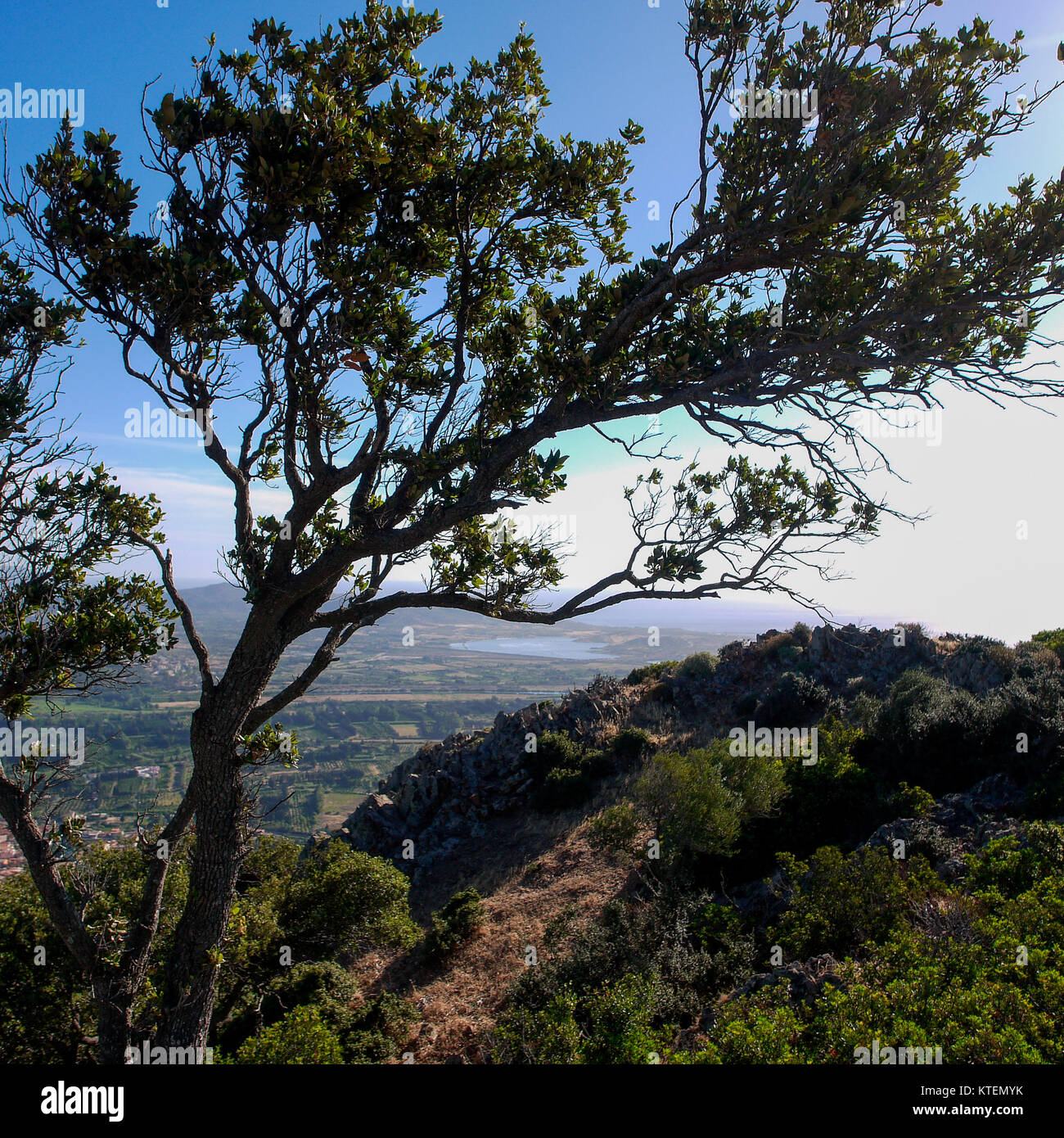 Sardinian landscape, Nuraghe district, Sardinia, Italy Stock Photo - Alamy