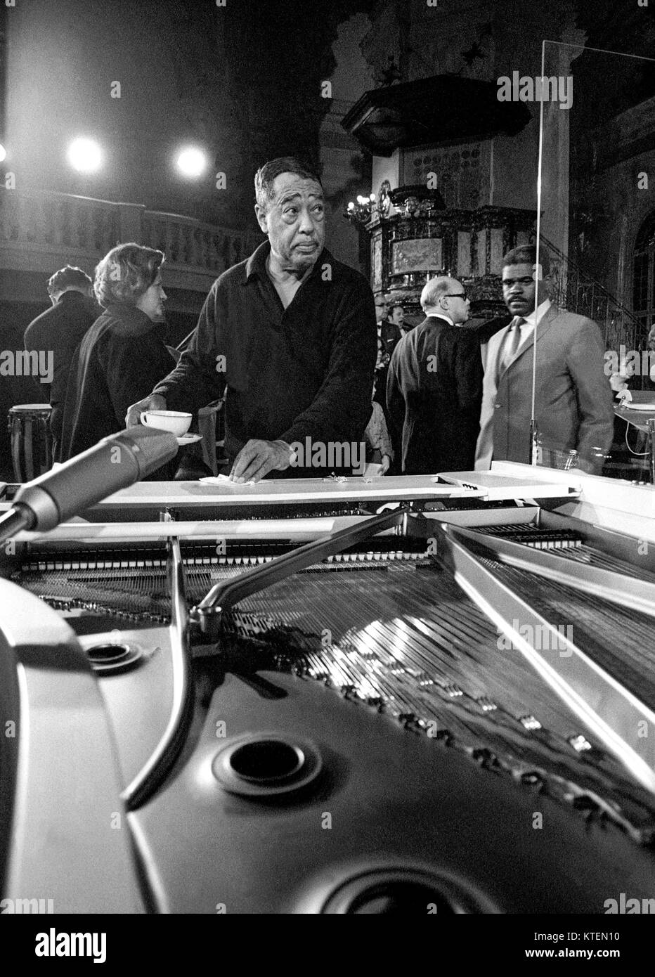 DUKE ELLINGTON American jazz musician provides a recording for ...