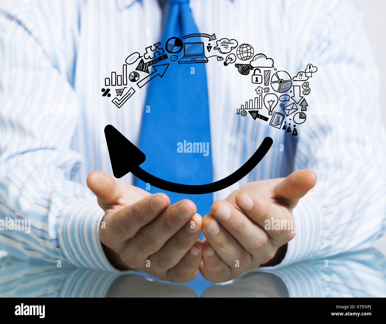 Protect your business Stock Photo - Alamy