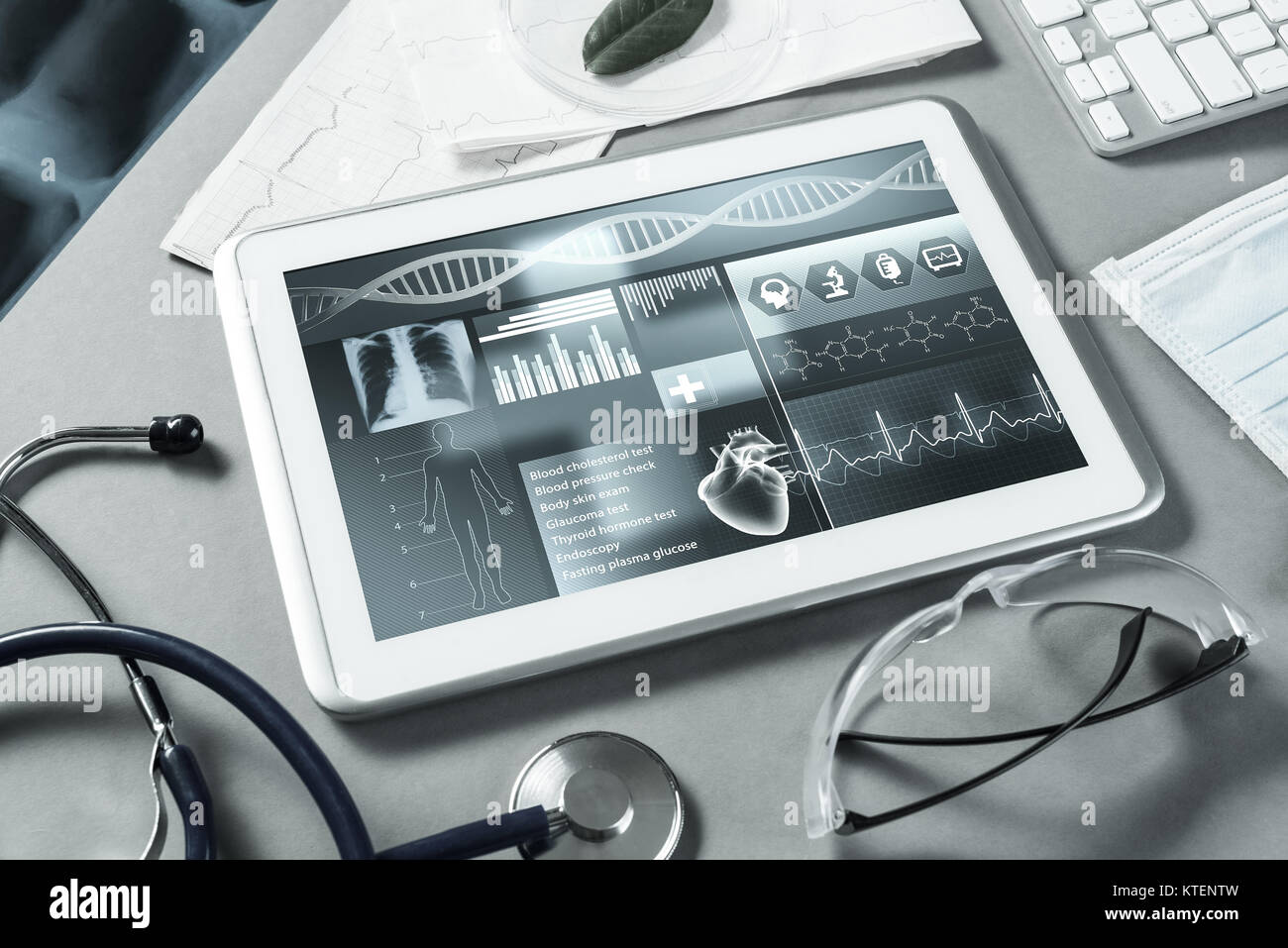 Digital technologies in medicine Stock Photo - Alamy