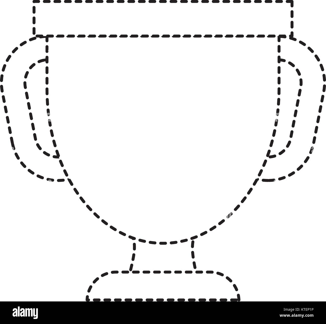 trophy cup sticker design Stock Vector Image & Art - Alamy