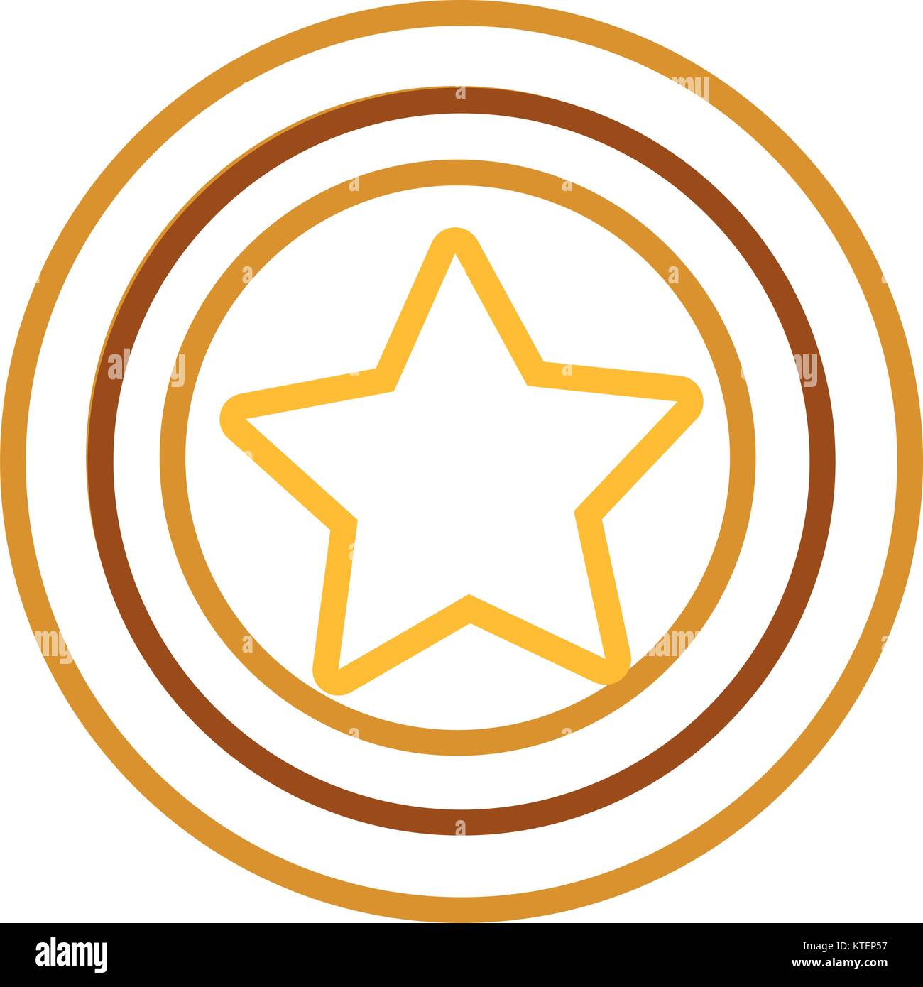 star coin design Stock Vector Image & Art - Alamy