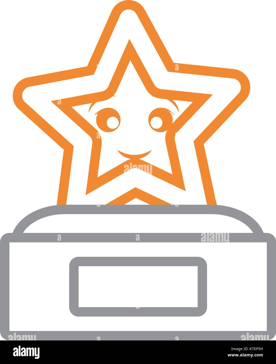 star trophy design Stock Vector Image & Art - Alamy