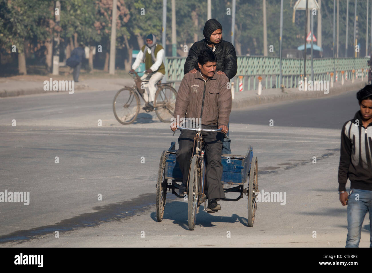 Indian tricycle hi-res stock photography and images - Alamy