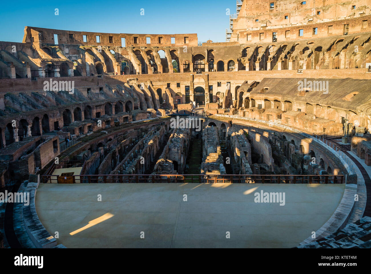 Colosseum in Rome on a bright sunny winter morning Stock Photo - Alamy