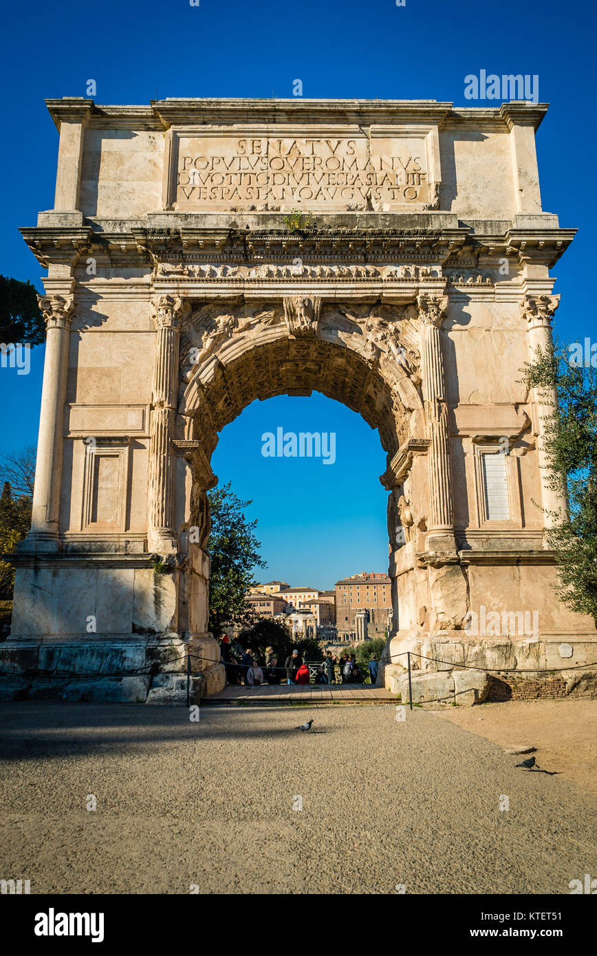 Arco de tito hi-res stock photography and images - Alamy
