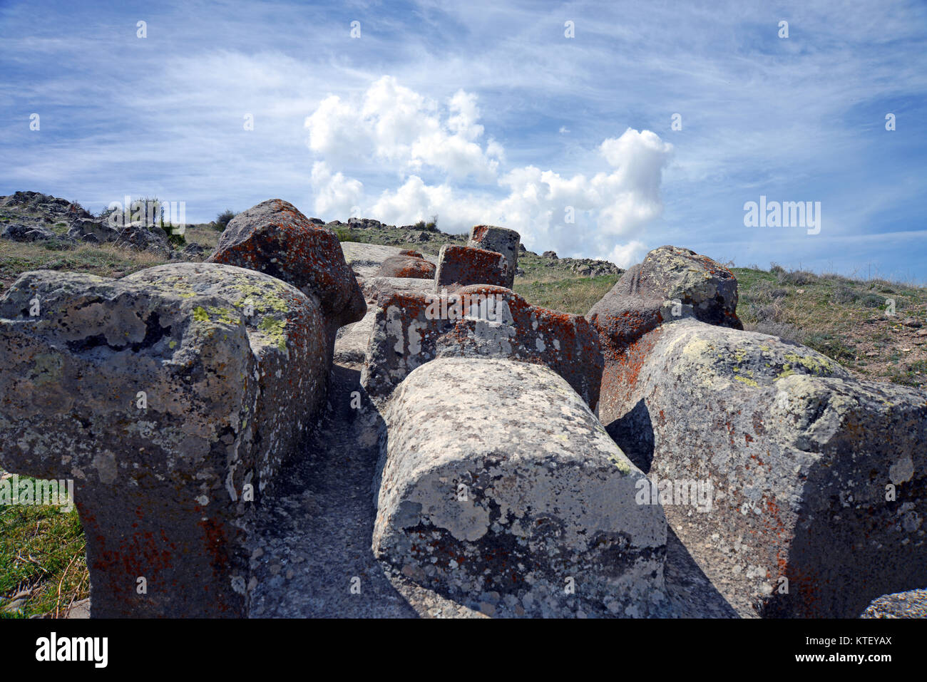 The Fasıllar monument is a large statue of the Hittite Storm-god ...