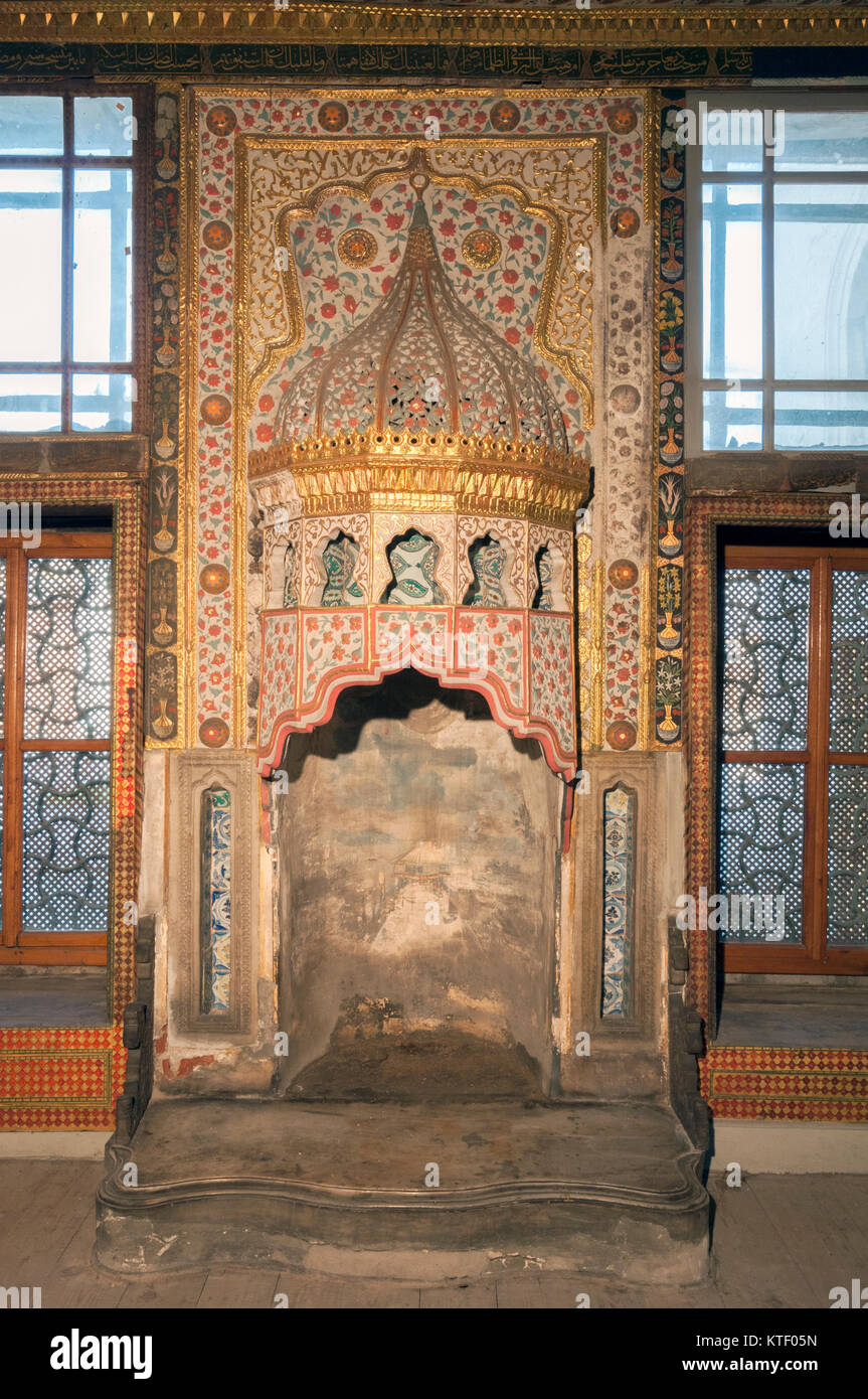 The Imperial Harem of the Ottoman sultan, which was also called ...