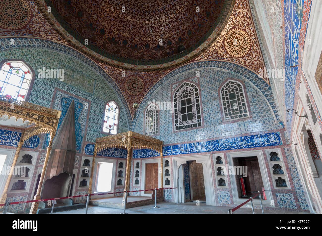 The Imperial Harem of the Ottoman sultan, which was also called ...
