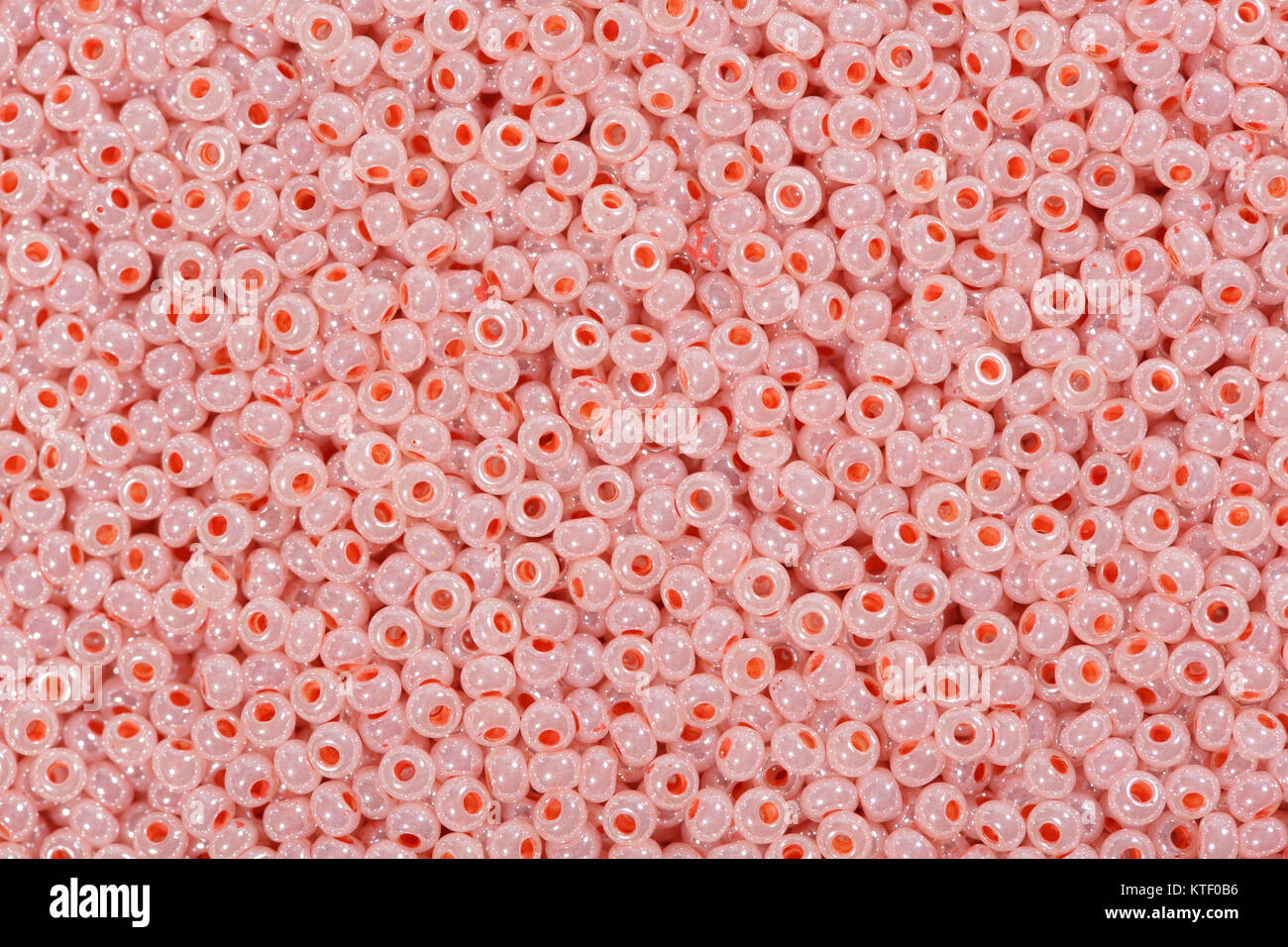 Hot pink seed beads Stock Photo - Alamy