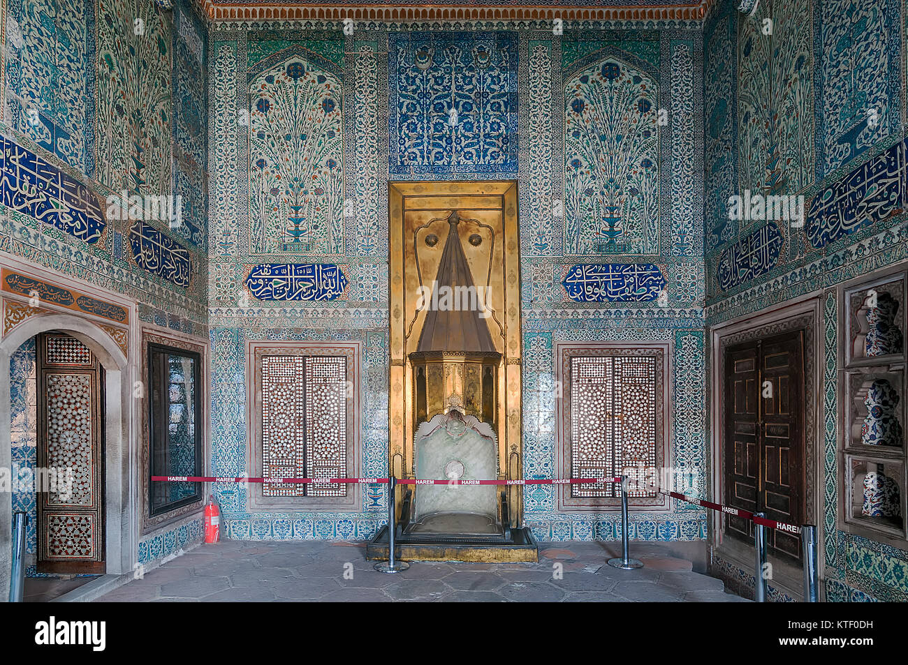 The Imperial Harem of the Ottoman sultan, which was also called ...
