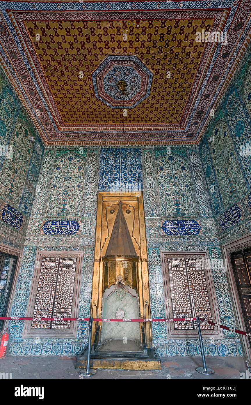The Imperial Harem of the Ottoman sultan, which was also called ...