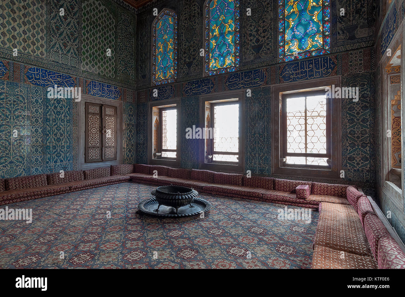 The Imperial Harem of the Ottoman sultan, which was also called ...