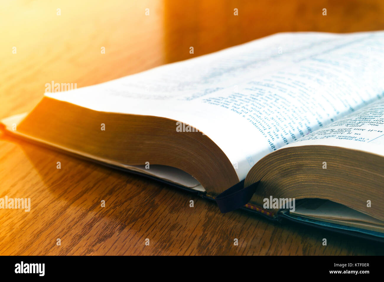 Holy bible on school desk hi-res stock photography and images - Alamy