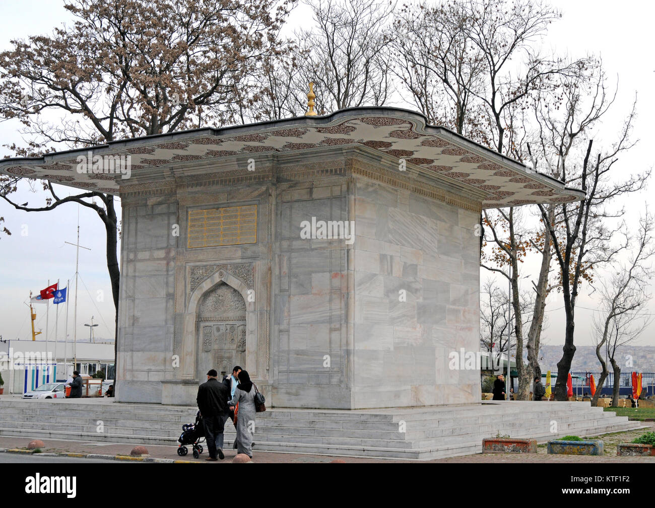 Hekimoglu Ali Pasha fountain in Findikli Istanbul Stock Photo - Alamy