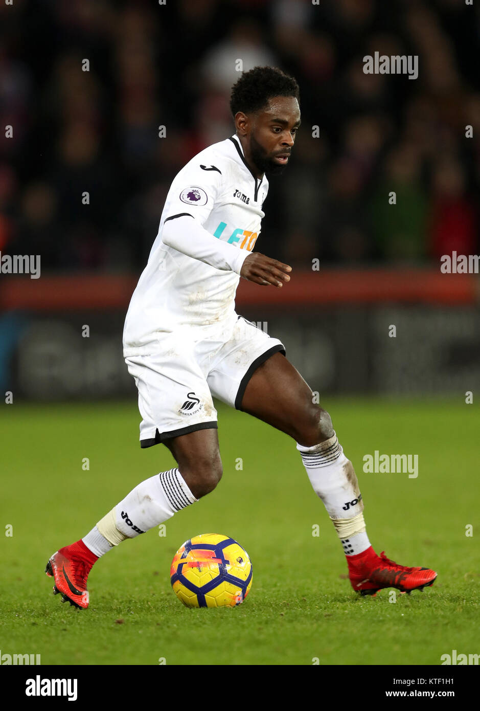Swansea City's Nathan Dyer during the Premier League match at the ...