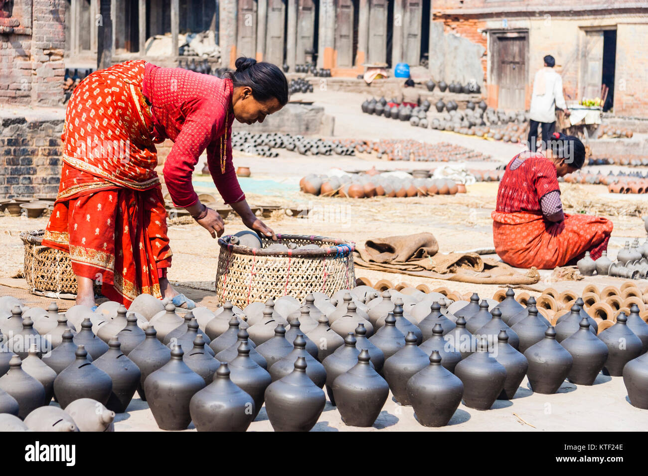 Traditional newari dress hi-res stock photography and images - Alamy