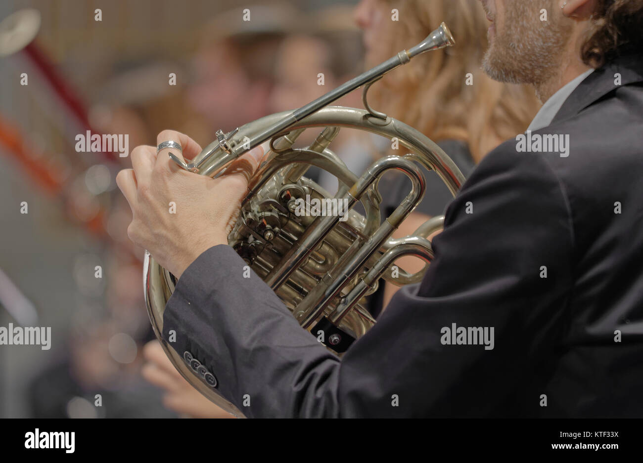musicians in concert of classical music Stock Photo - Alamy