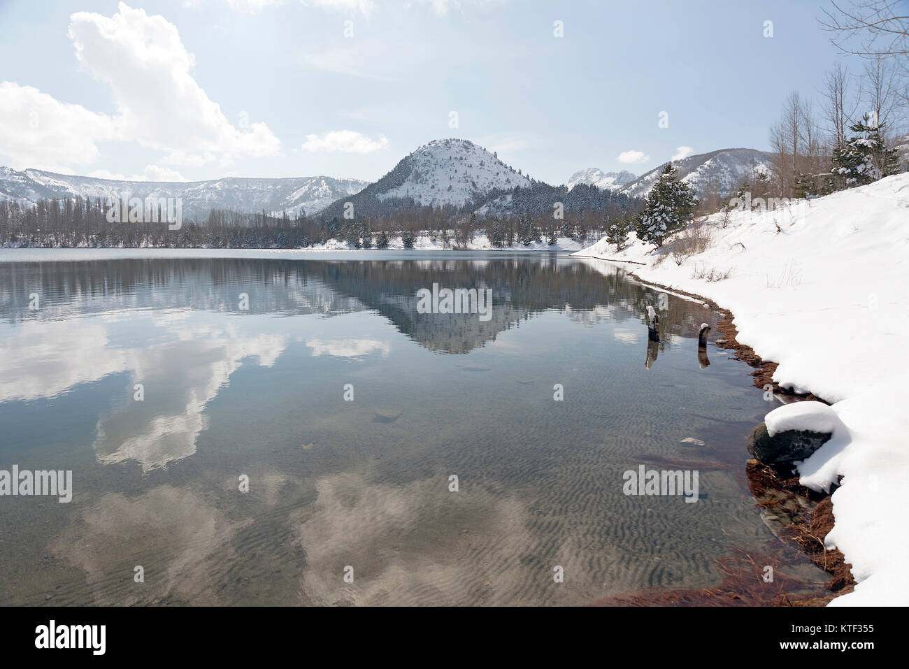Golcuk National Park.In winter.Isparta,Turkey Stock Photo - Alamy