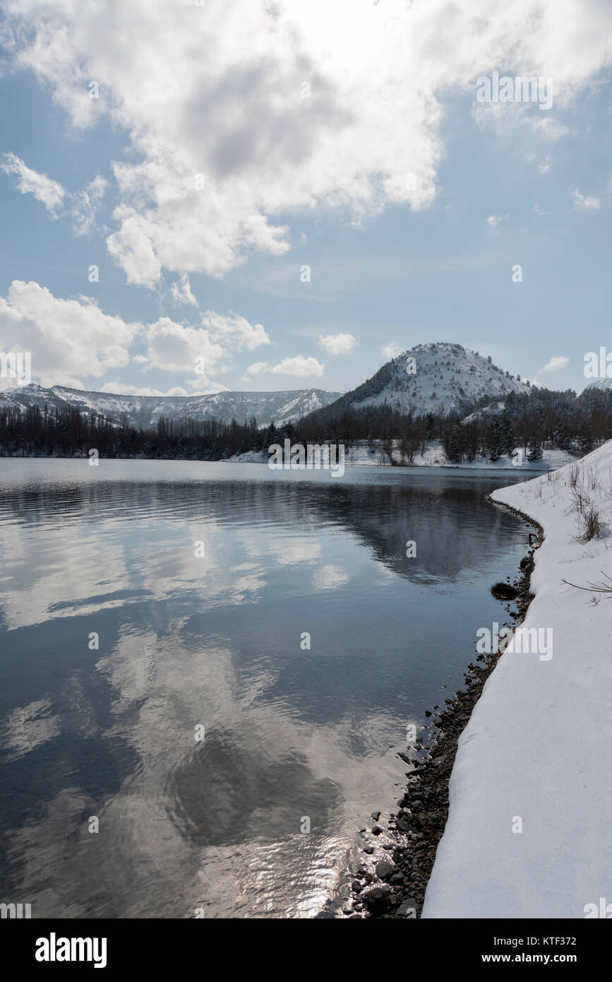 Golcuk National Park.In winter.Isparta,Turkey Stock Photo - Alamy
