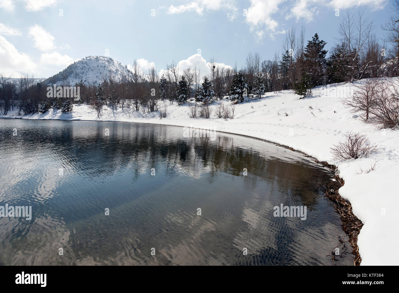Golcuk National Park.In winter.Isparta,Turkey Stock Photo - Alamy