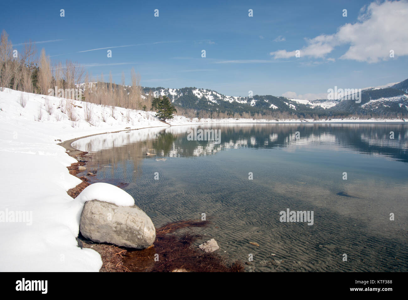 Golcuk National Park.In winter.Isparta,Turkey Stock Photo - Alamy