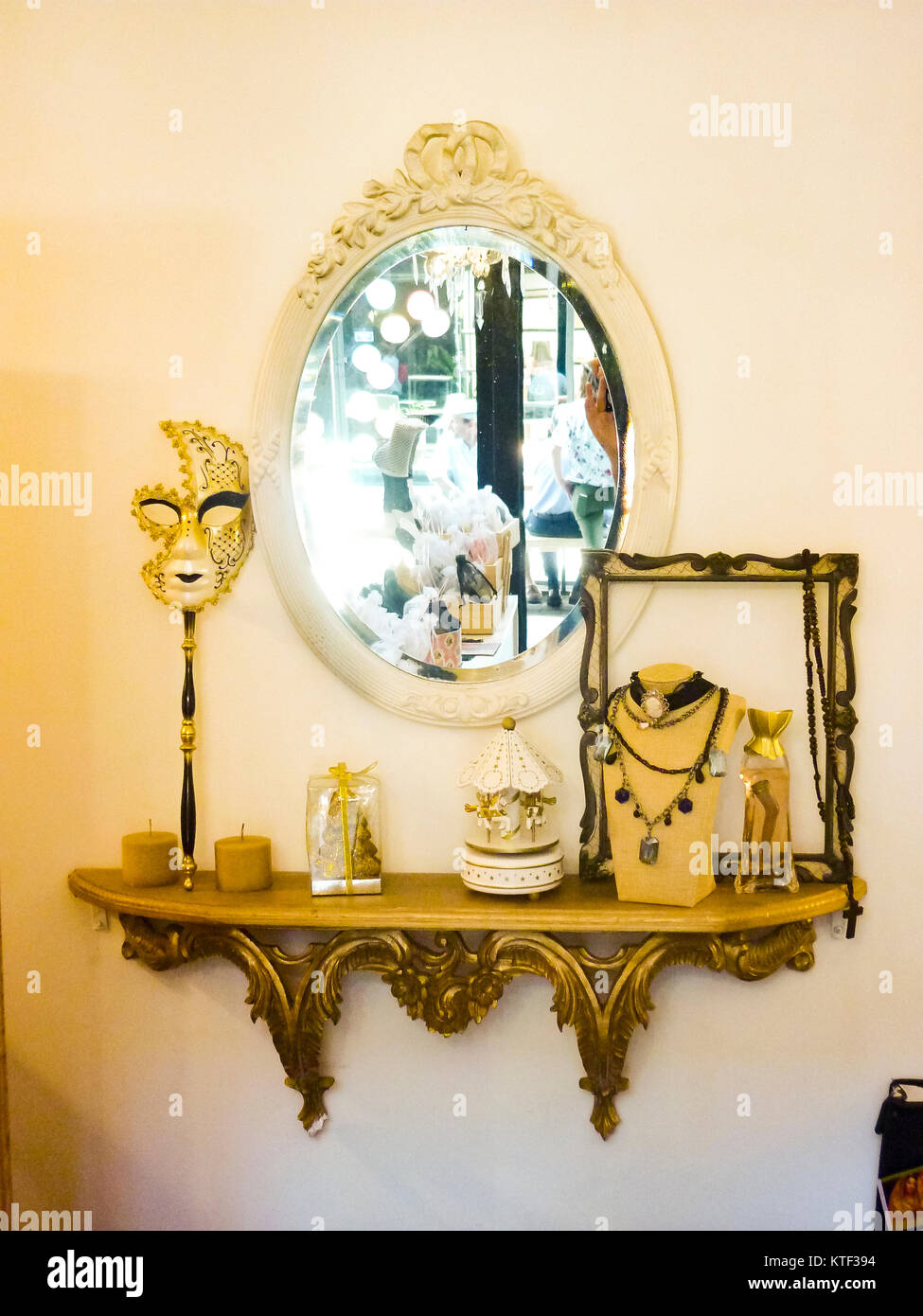 Retro or vintage style interior room store Stock Photo - Alamy