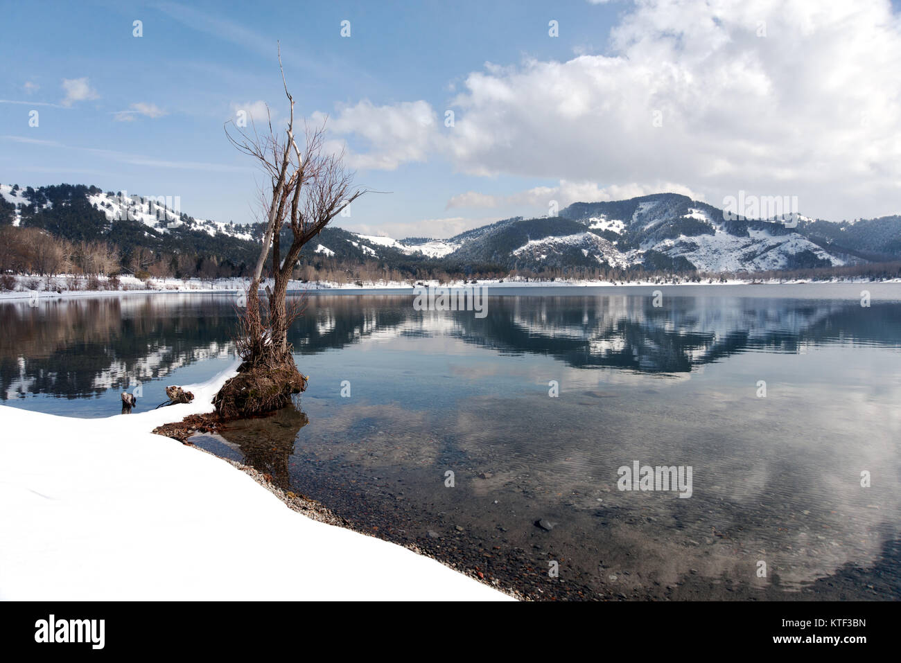 Golcuk National Park.In winter.Isparta,Turkey Stock Photo - Alamy