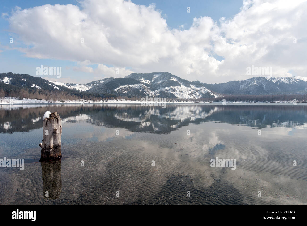 Golcuk National Park.In winter.Isparta,Turkey Stock Photo - Alamy