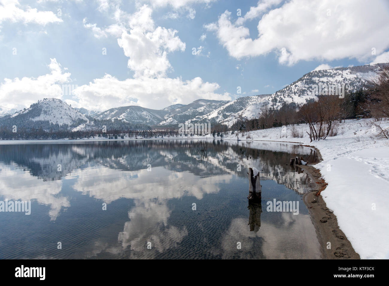 Golcuk National Park.In winter.Isparta,Turkey Stock Photo - Alamy