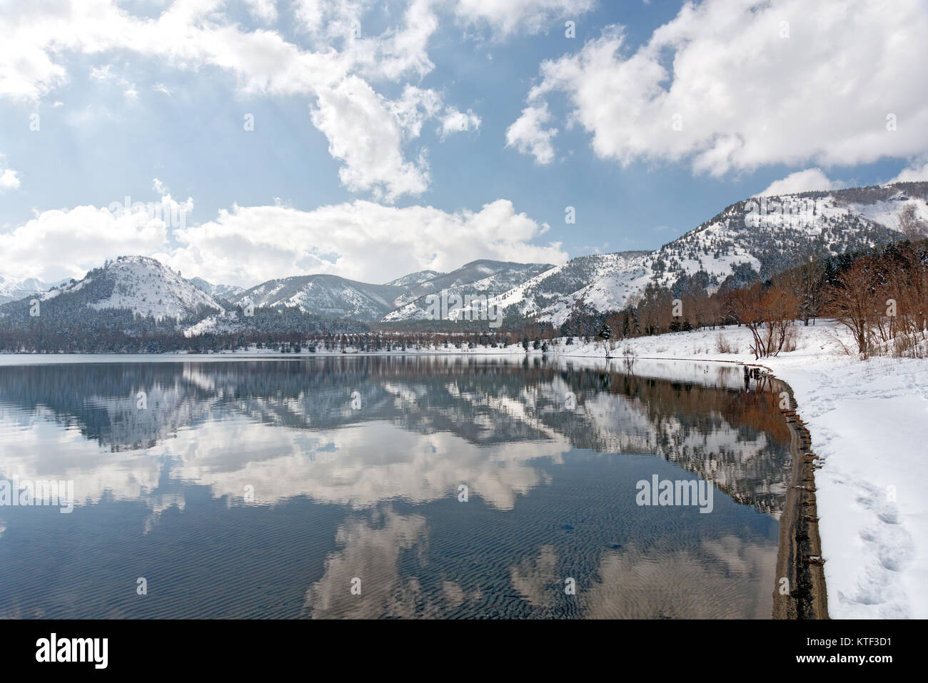 Golcuk National Park.In winter.Isparta,Turkey Stock Photo - Alamy