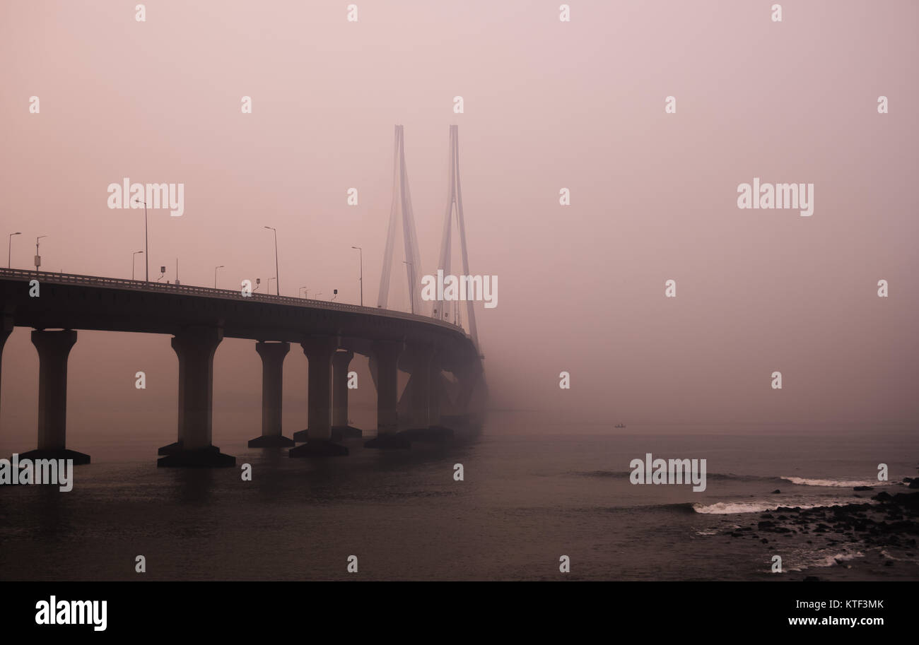 Bandra-Worli Sea Link Bridge Stock Photo - Alamy