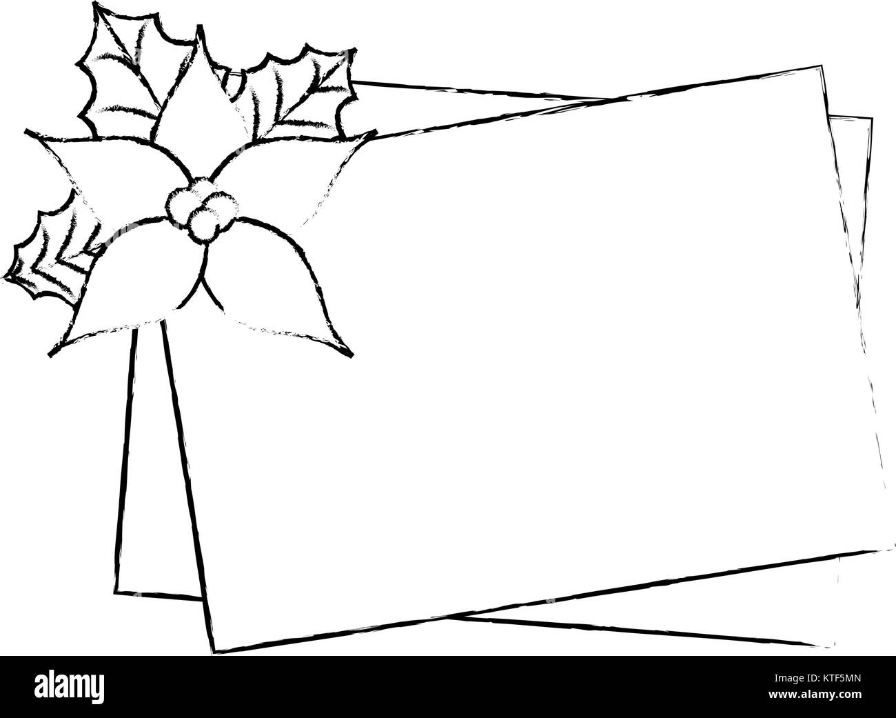 christmas flower decorative icon vector illustration design Stock ...