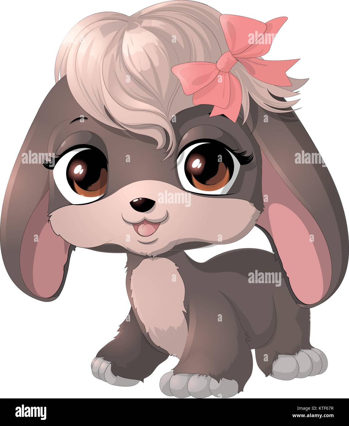 Cartoon happy dog hi-res stock photography and images - Alamy