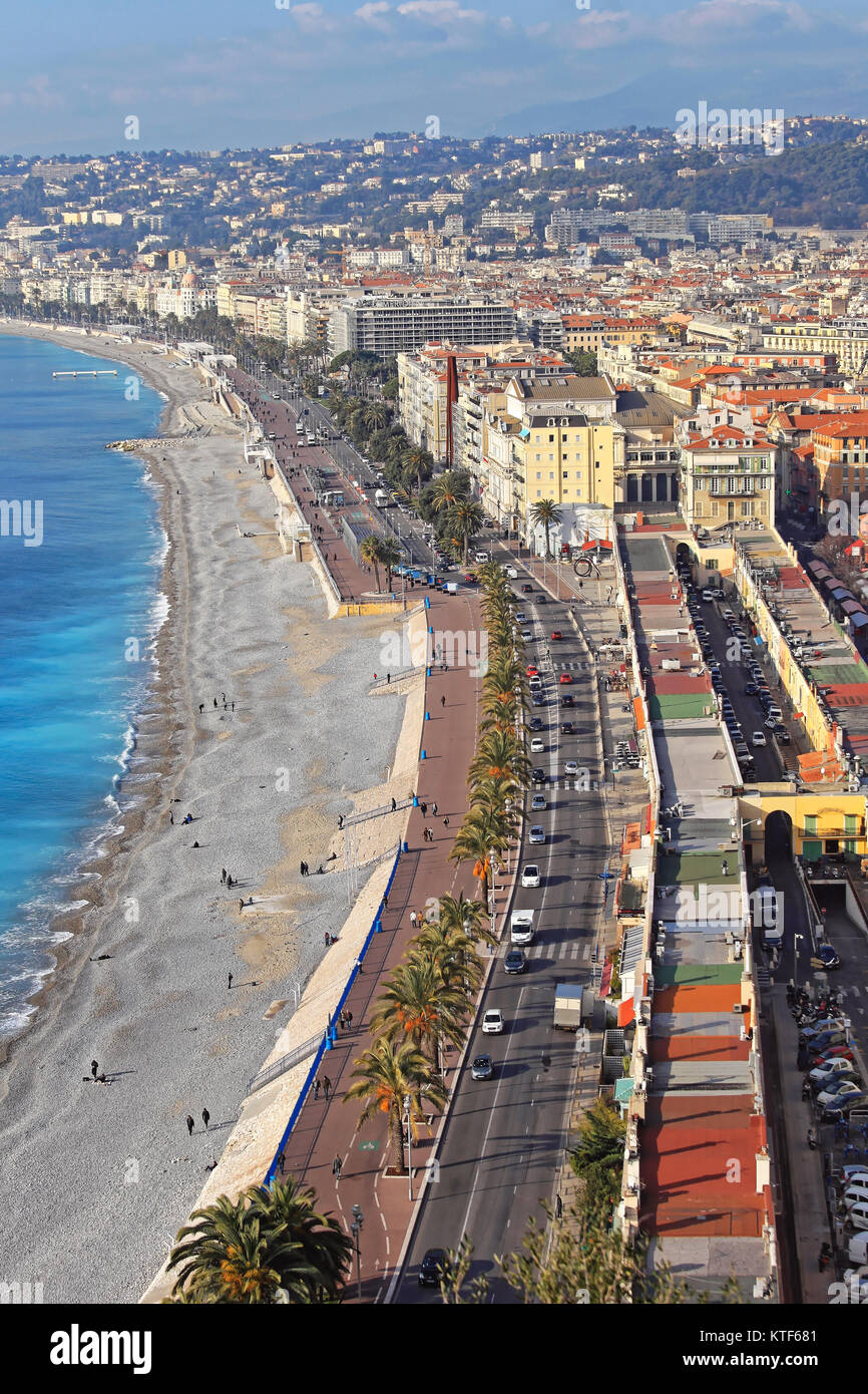 Nice France Waterfront Aerial High Resolution Stock Photography and ...