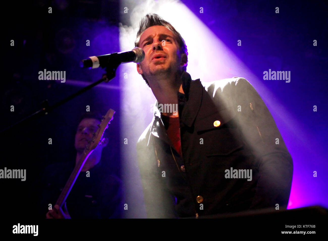 The British-Norwegian boy band and pop group A1 performs a live concert ...