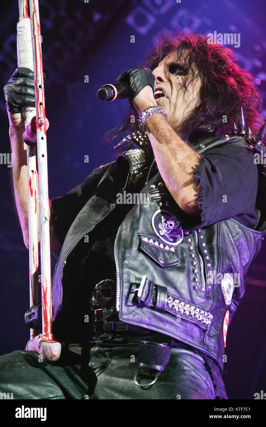 The American singer, songwriter and musician Alice Cooper performs a ...