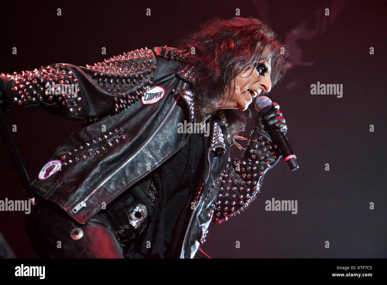 The American singer, songwriter and musician Alice Cooper performs a ...