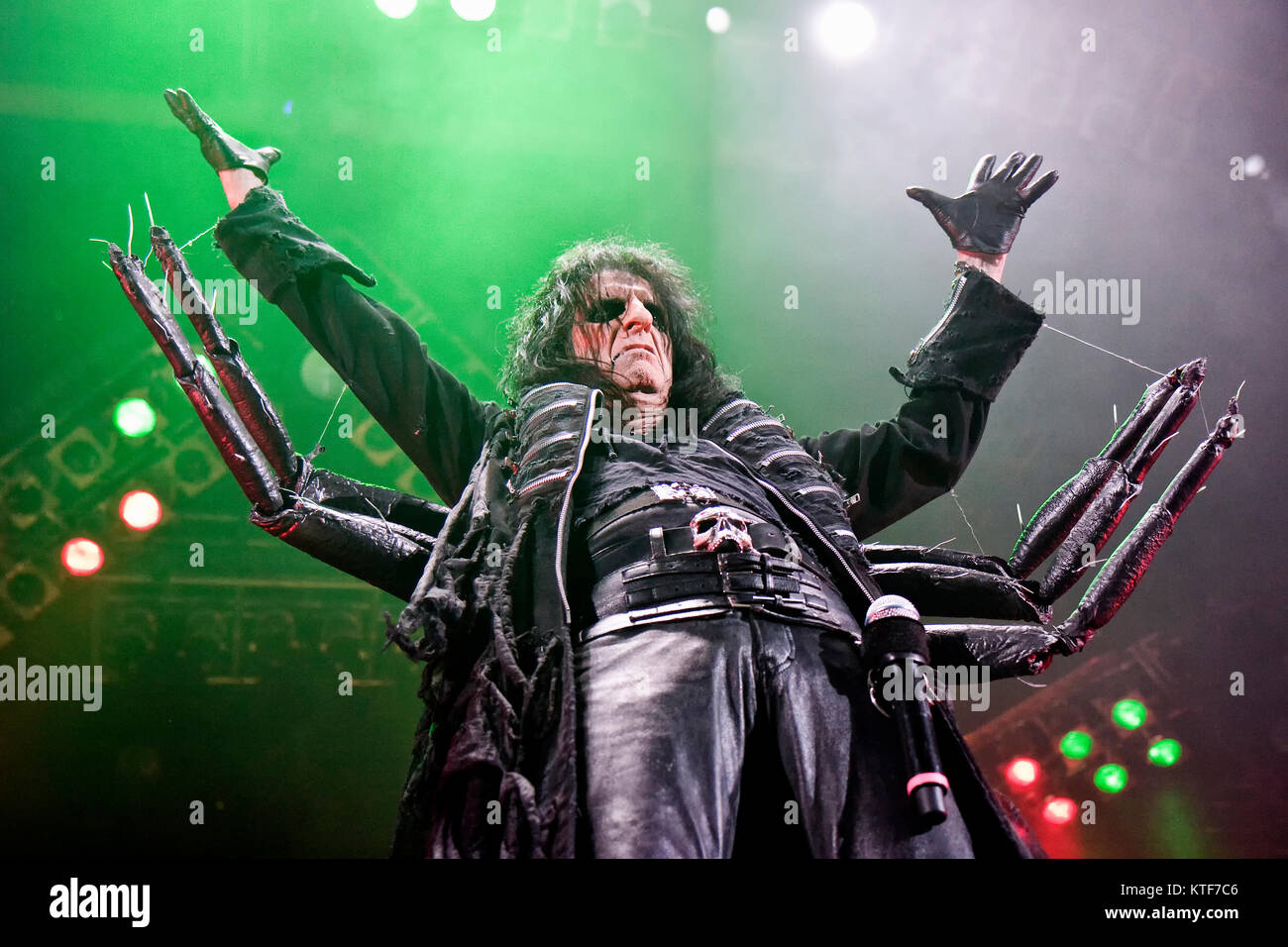 The American singer, songwriter and musician Alice Cooper performs a ...